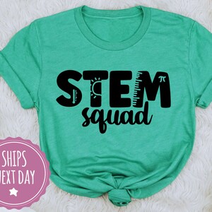 Stem Squad Shirt, Stem Teacher Shirt, Stem Student T-shirt, Science ...
