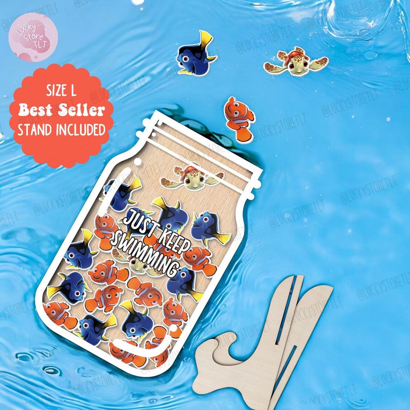 Magnet Finding Nemo - Etsy