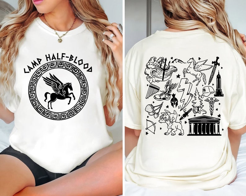 Percy Jackson Shirt, Camp Half Blood Chronicles Branches, Heroes of ...