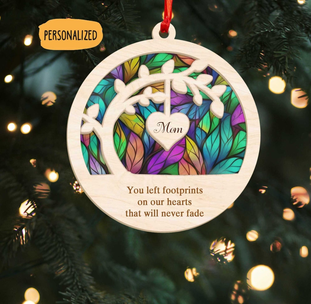 Sympathy Gift, Memorial Suncatcher, Sympathy Gift, Loss of Mom, Mother ...