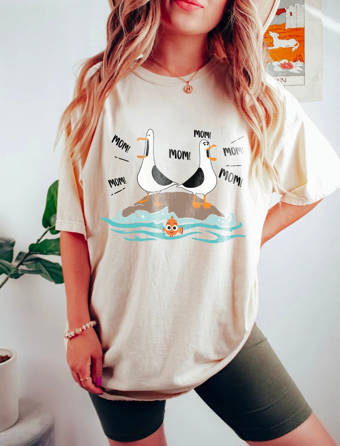 Mom Mom Mom Nemo Seagull Shirt, Finding Nemo Shirt, Seagull Disney ...
