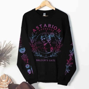 Baldurs Gate 3 Astarion Sweatshirt, Astarion Sweatshirt, Astarion Rogue ...