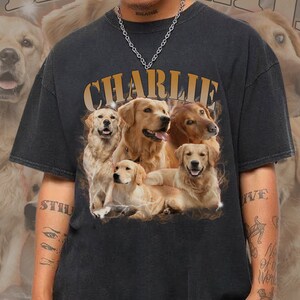 CUSTOM Bootleg Rap PET Shirt, Custom Pet, Custom Photo - Vintage ...