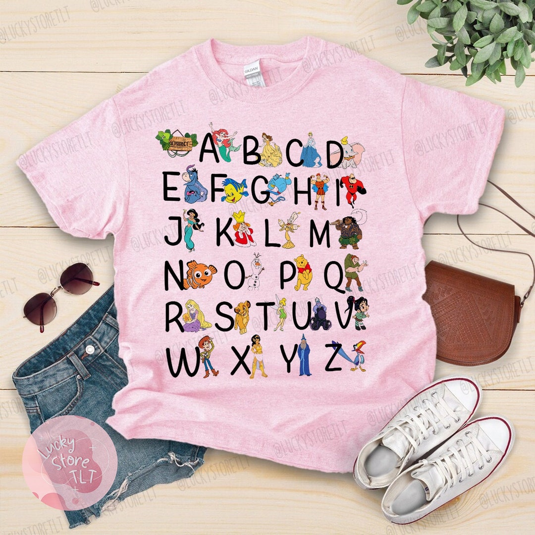 Alphabet Shirt, ABC Shirt, School Counselor Shirt, School Psychologist ...