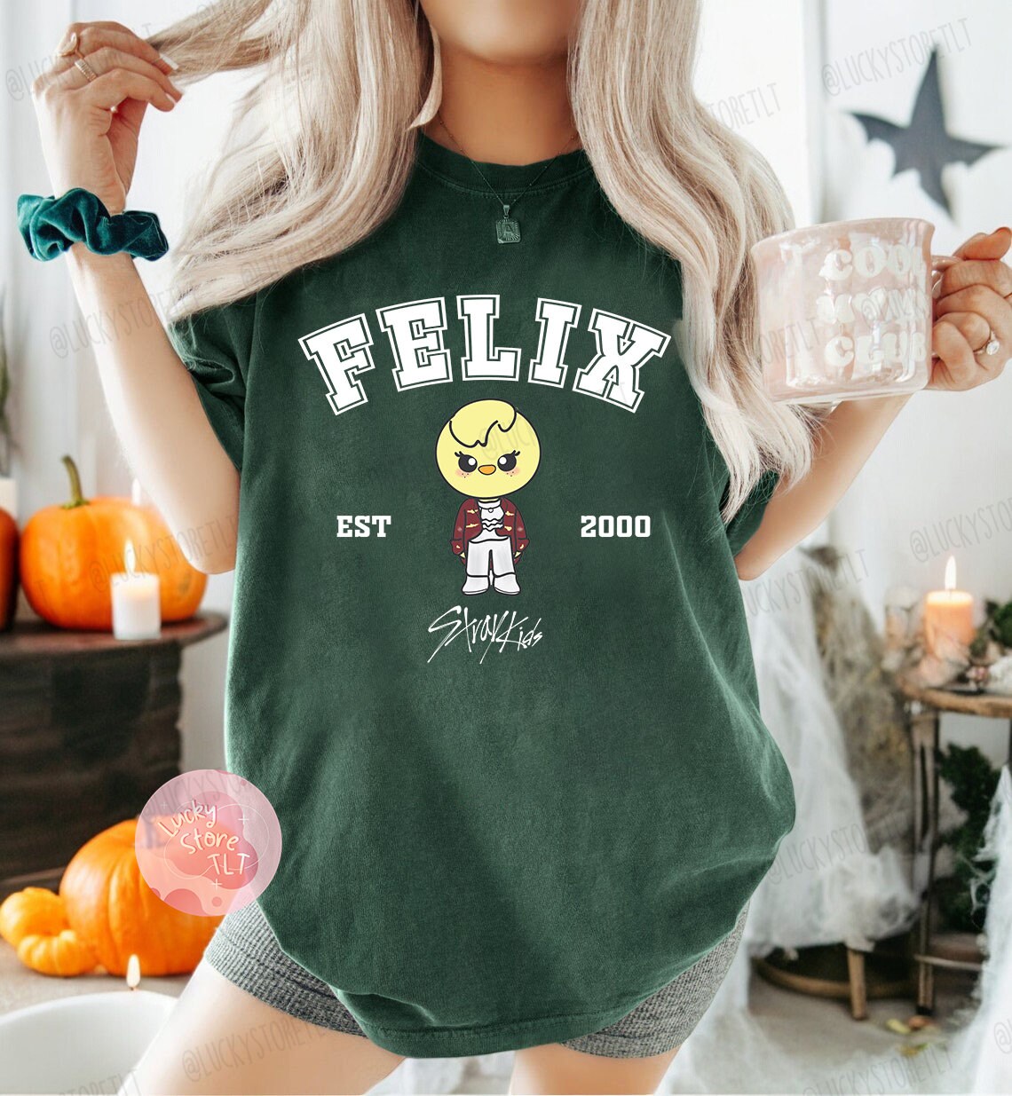 Halloween Stray Kids Member Group, SKZOO Characters Sweatshirt, Stray ...