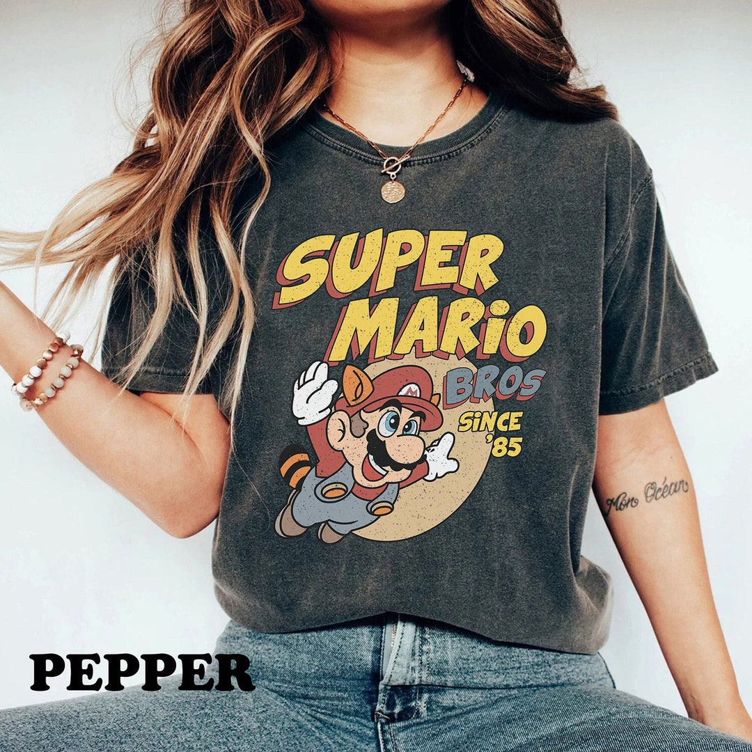 Vintage Super Mario Shirt, the Super Mario Bros Movie, Mario Trip T-shirt, Cute Super Mario ...