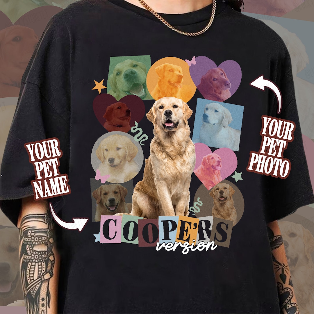 Custom Dog Bootleg Shirt, Personalized Dog Bootleg Shirt, Custom Dog ...