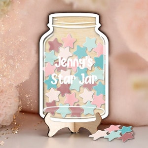 Personalized Star Reward Jar,teacher Gift,colorful Classroom Decor ...