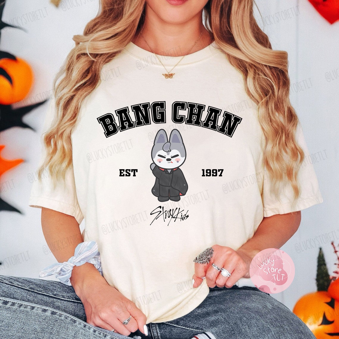Halloween Stray Kids Member Group, SKZOO Characters Sweatshirt, Stray ...