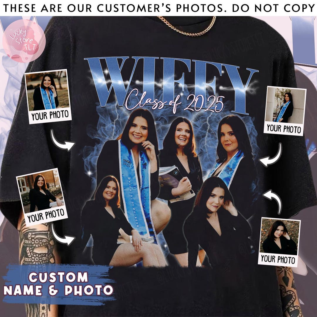 Custom 90s Vintage Graduation Bootleg Shirt, Custom Your Own Bootleg ...