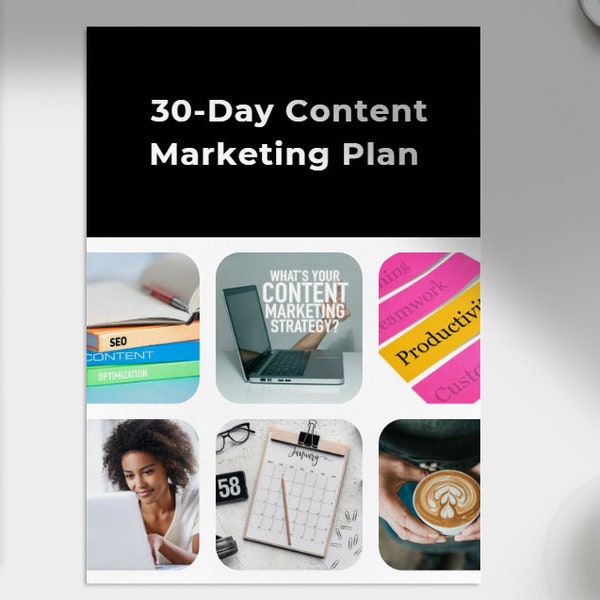 30 Day Content Planner - Etsy