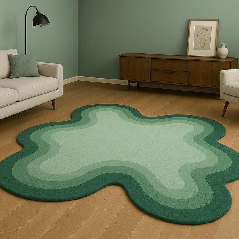 Blob Rug - Etsy