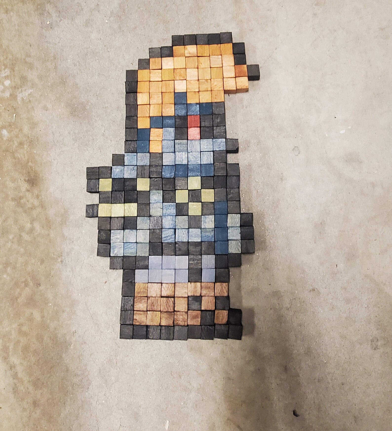 Customized Wooden Pixel Art- up to 200 Pixels - Etsy