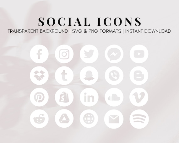 Facebook White Transparent