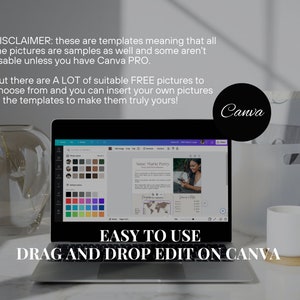 Black Media Kit Template| 2 Page White Media Kit| Influencer Rate Sheet ...