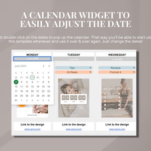Social Media Content Planner | Content Calendar | Google Sheets ...