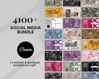 Social Media Templates - Etsy