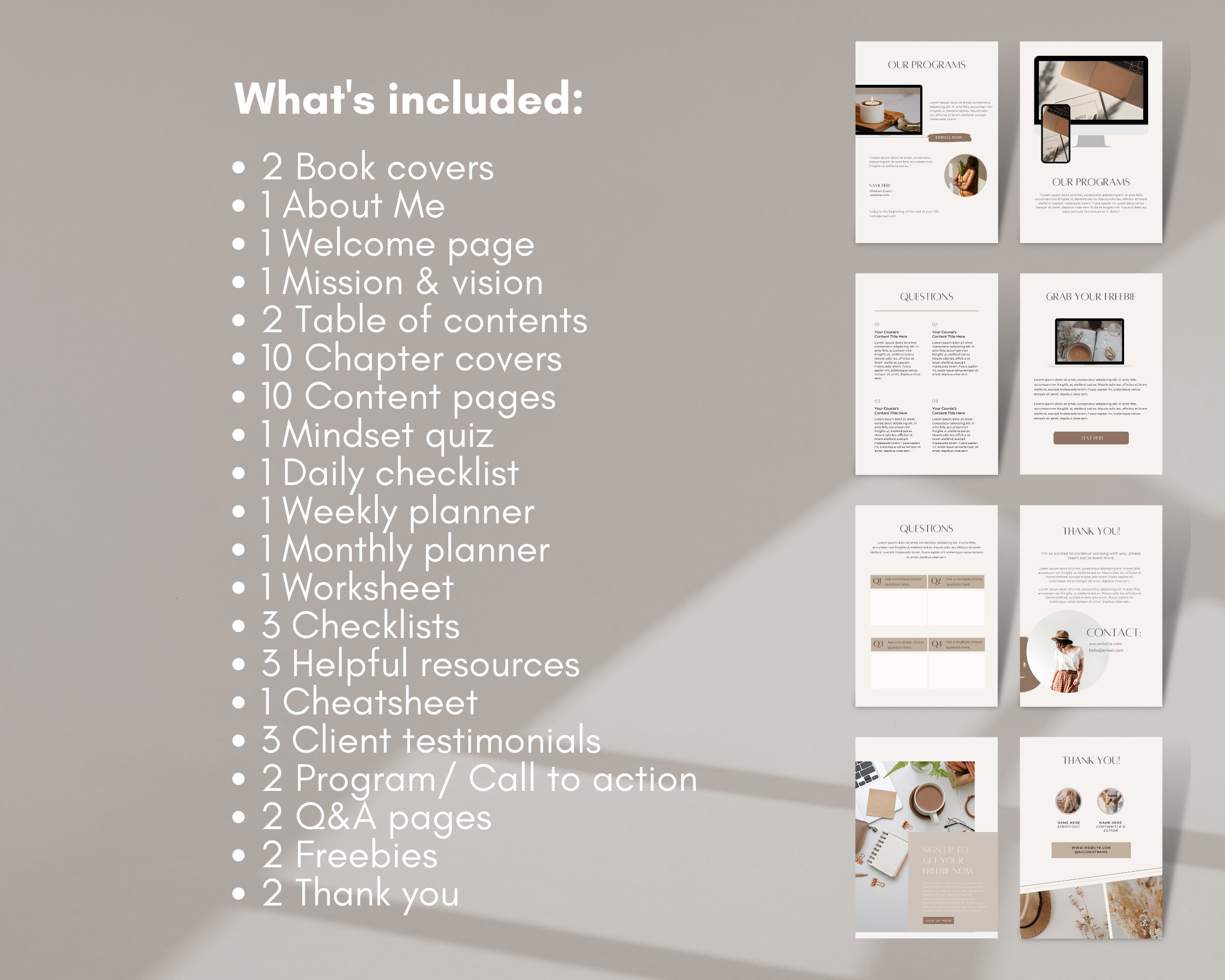 Coaching Workbook Template Editable Worksheet Template Coaching Book ...