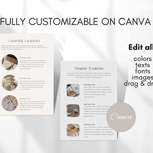 E-book Template Canva Workbook Template Coaching Lead Magnet Template ...