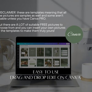 250 Green Instagram Templates, Green Social Media, Tropical Instagram ...
