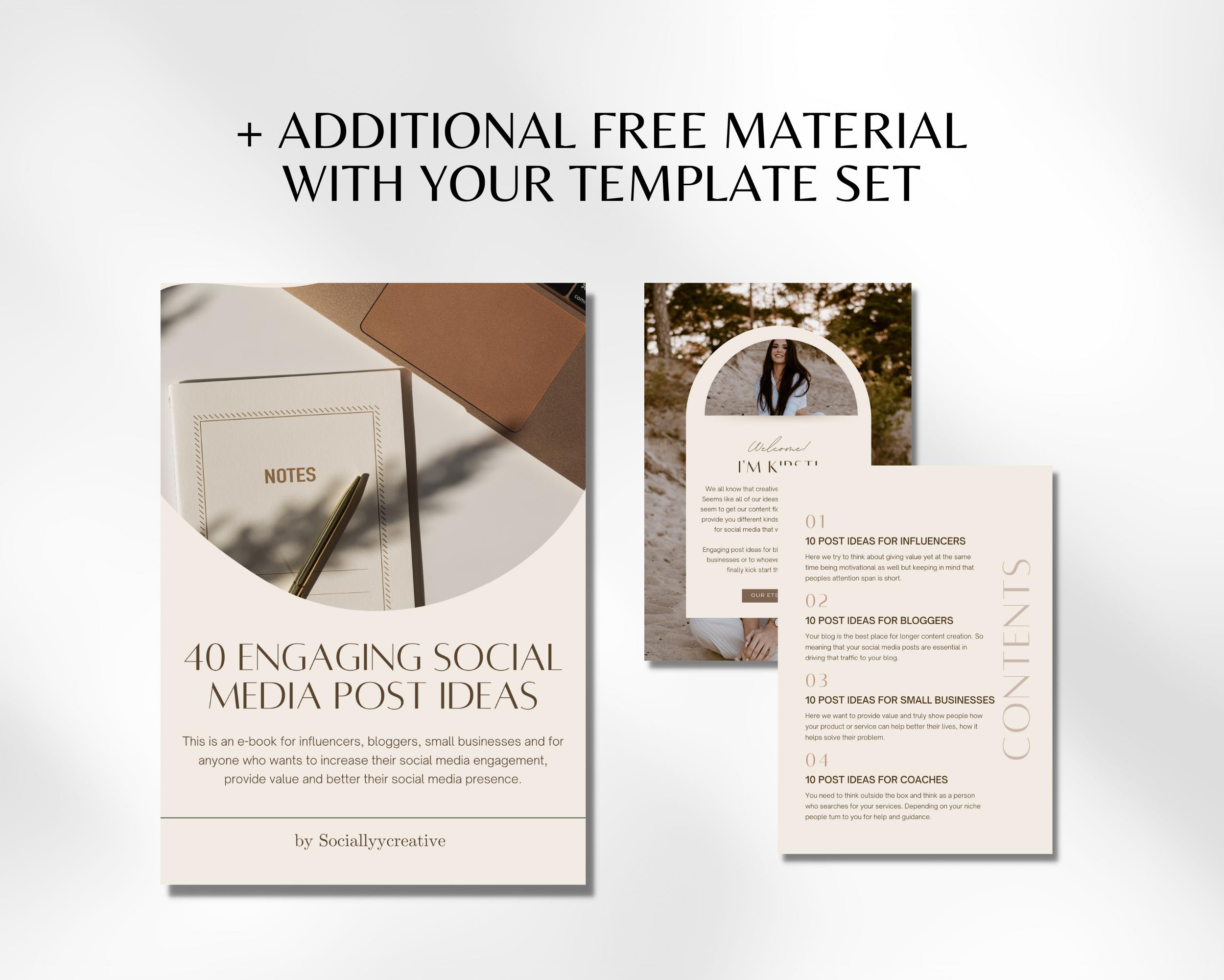 Travel UGC Portfolio Template Editable Travel Content Creator Travel ...