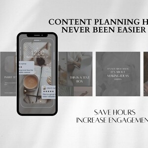 2024 Content Calendar for Social Media Growth Instagram Digital Planner ...