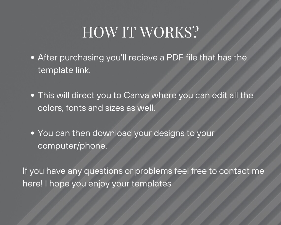 Dark Media Kit Template Black Instagram Media Kit Rate Sheet Template ...