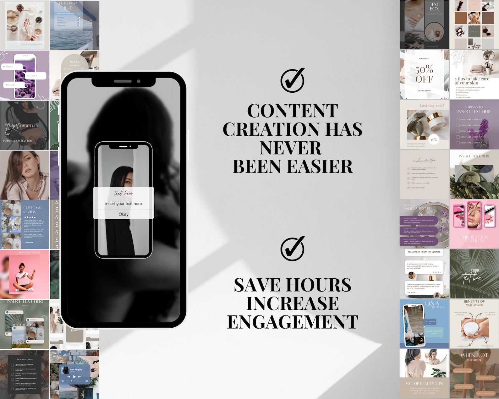 Custom Made Instagram Templates Editable Instagram Canva - Etsy