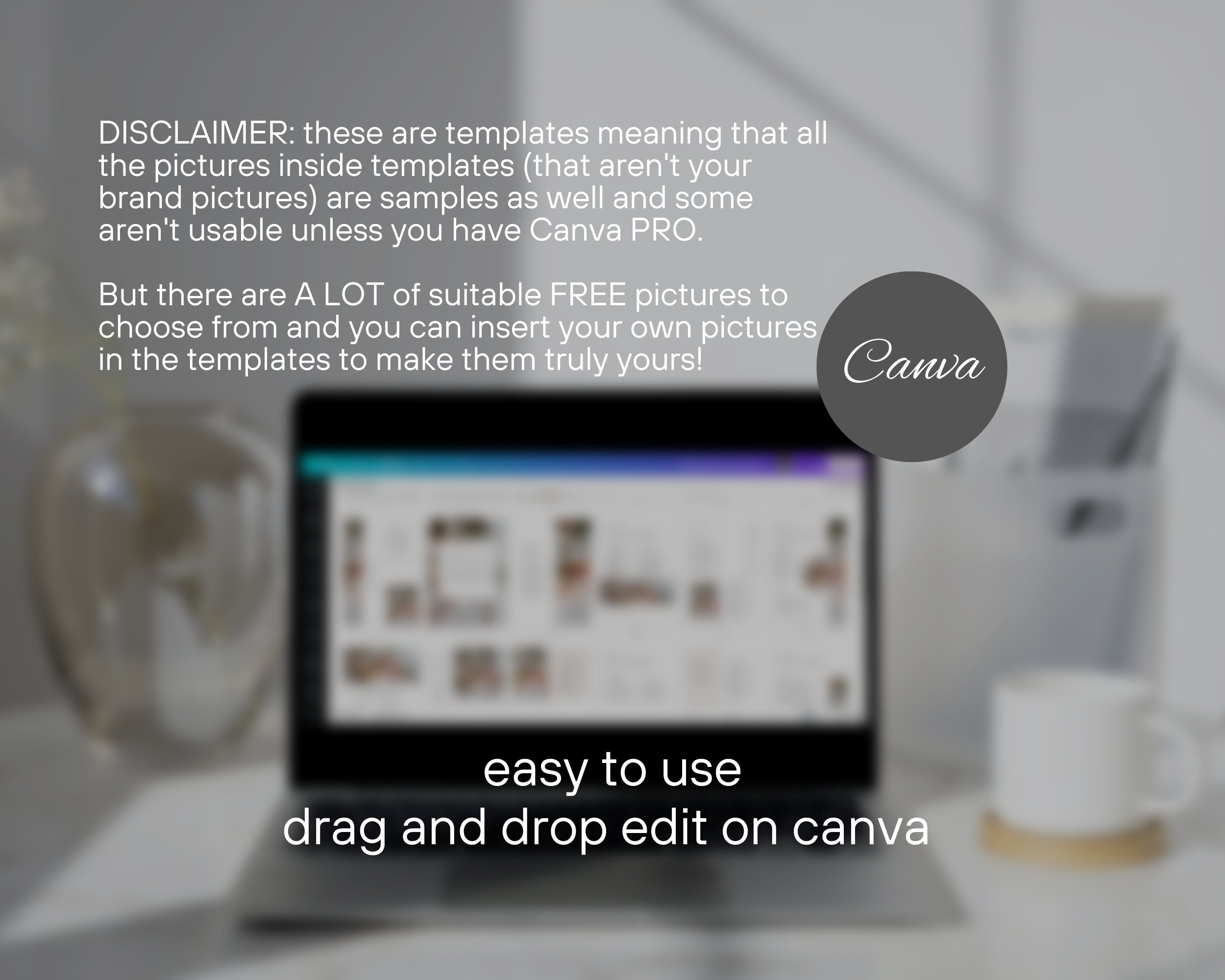 Custom Made Instagram Templates Editable Instagram Canva - Etsy