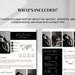 Black Media Kit Template| 2 Page White Media Kit| Influencer Rate Sheet ...