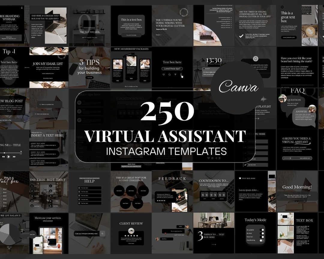 Virtual Assistant Instagram Post Virtual Assistant Social Media VI ...