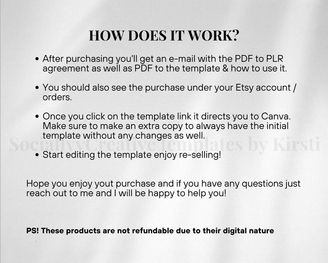 PLR E-book Template PLR Workbook Template E-book Template - Etsy