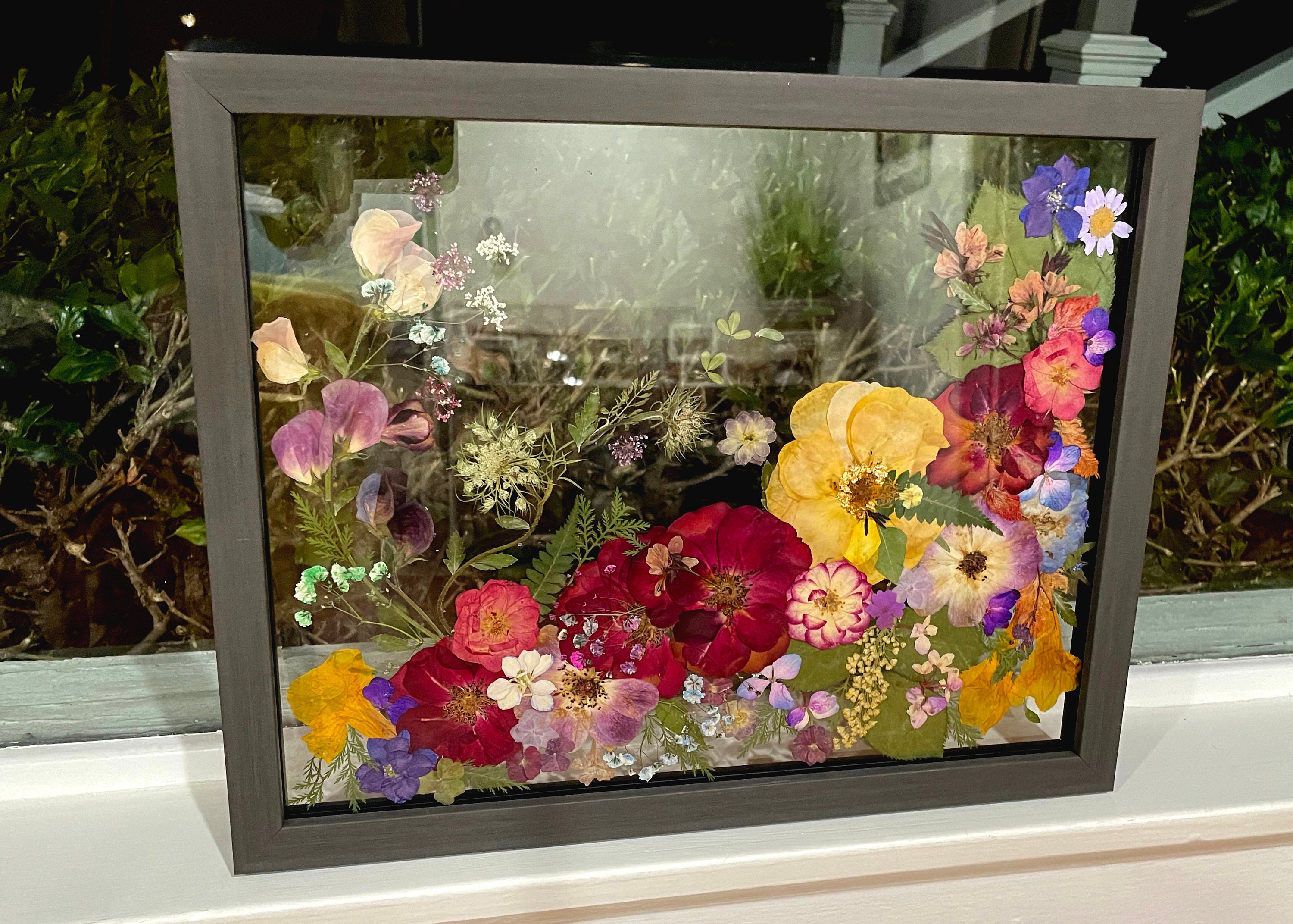 Customized Professional Pressed Flower Design Frame, We Will Create a ...