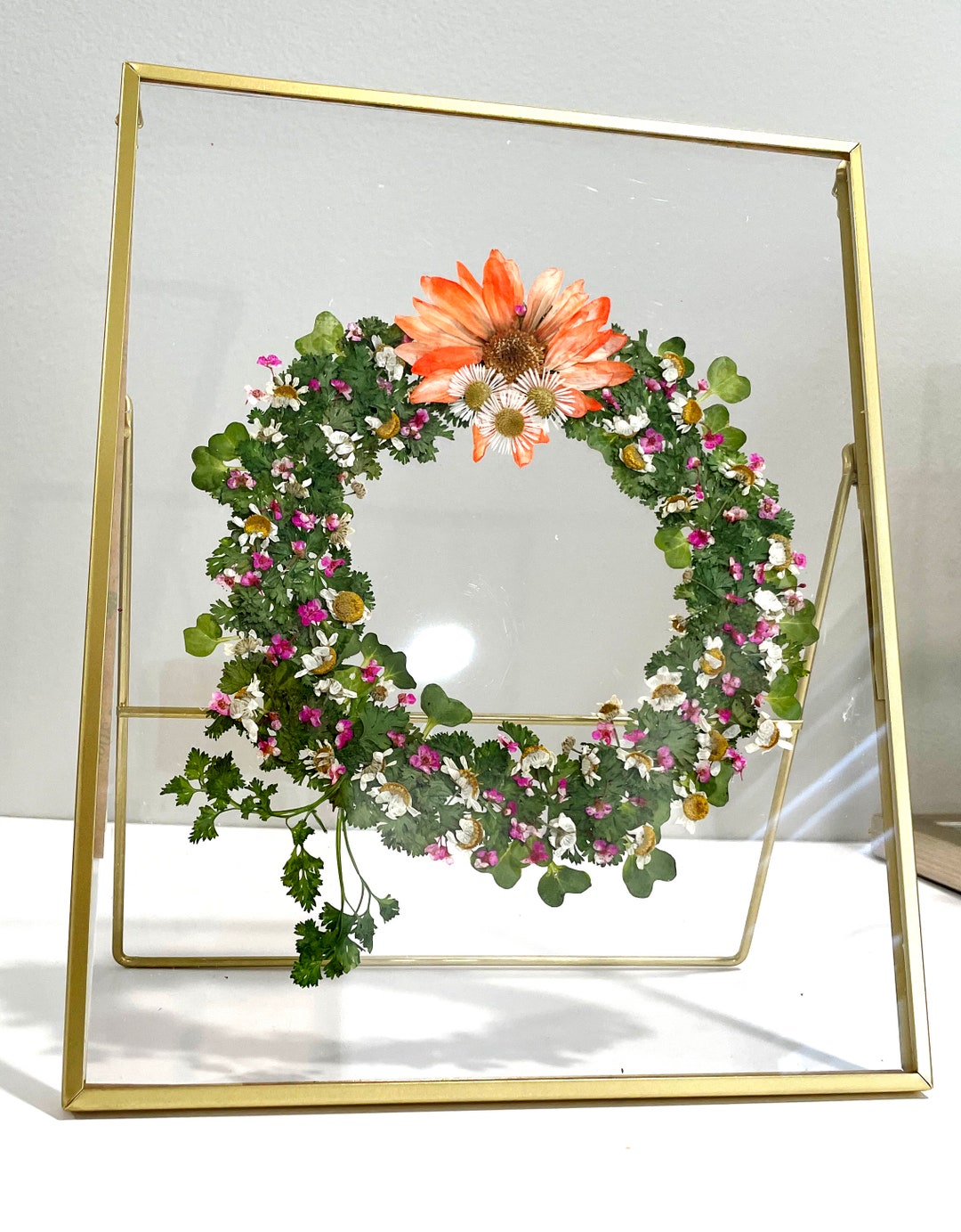 Pressed Flower Frame, Flower Preservation, Pressed Flower, Pressed ...