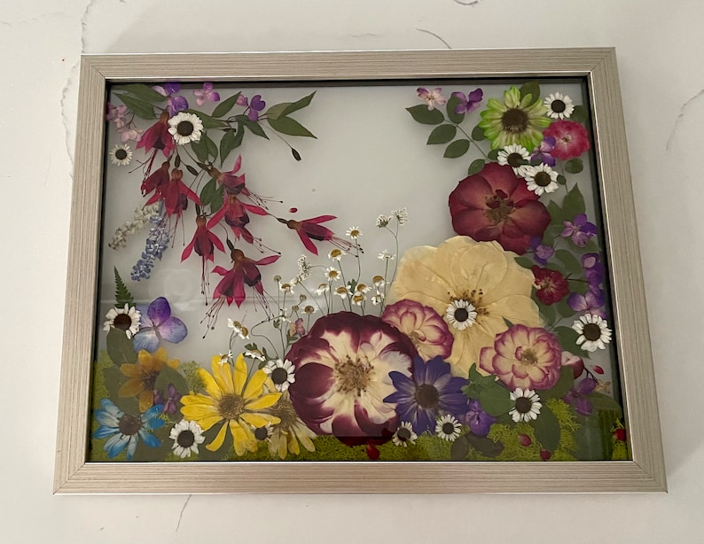 Customized Professional Pressed Flower Design Frame, We Will Create a ...