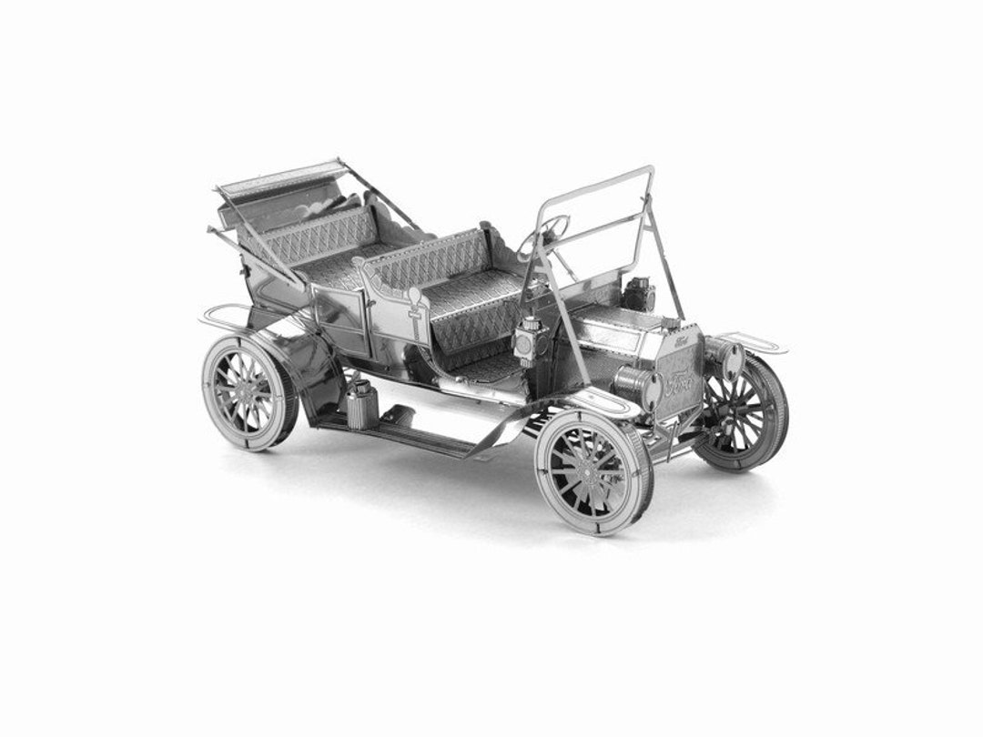 Model T 1908 Car Vehicle Metal Model Kit 3d Puzzle Gadget Fathers ...