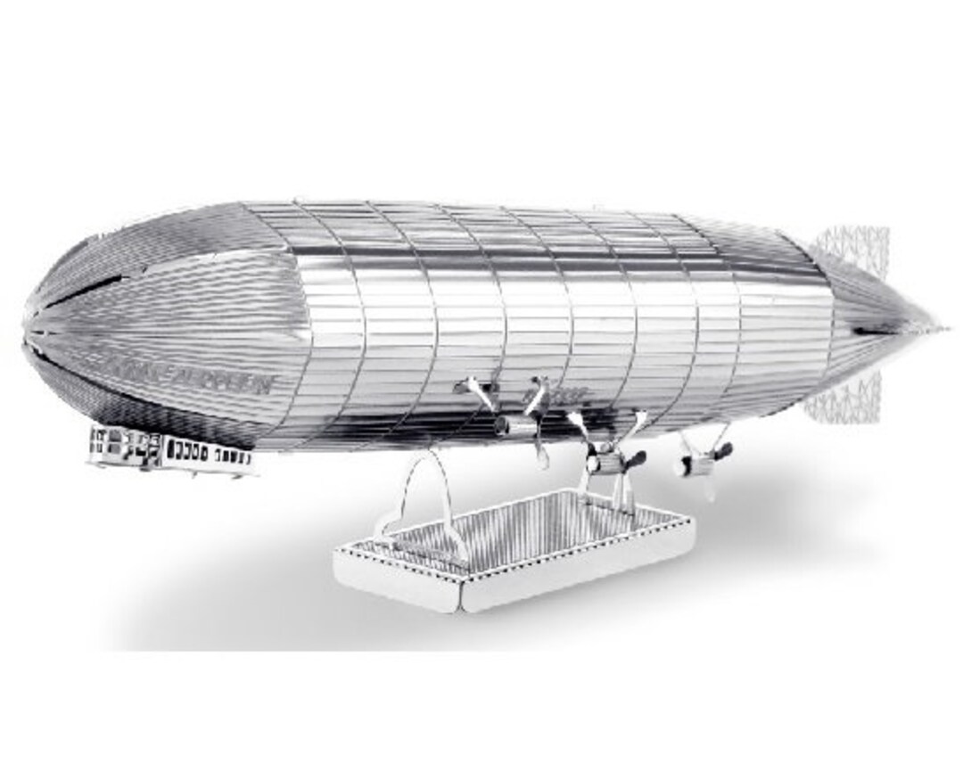 Graf Zeppelin Airship Aircraft Metal Model Kit 3d Puzzle Gadget Fathers ...