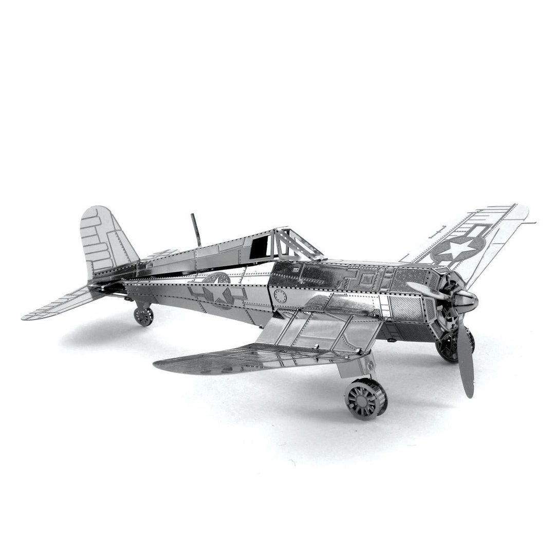 F4U Corsair Plane Aeroplane Aircraft Metal Model Kit 3d Puzzle Gadget ...