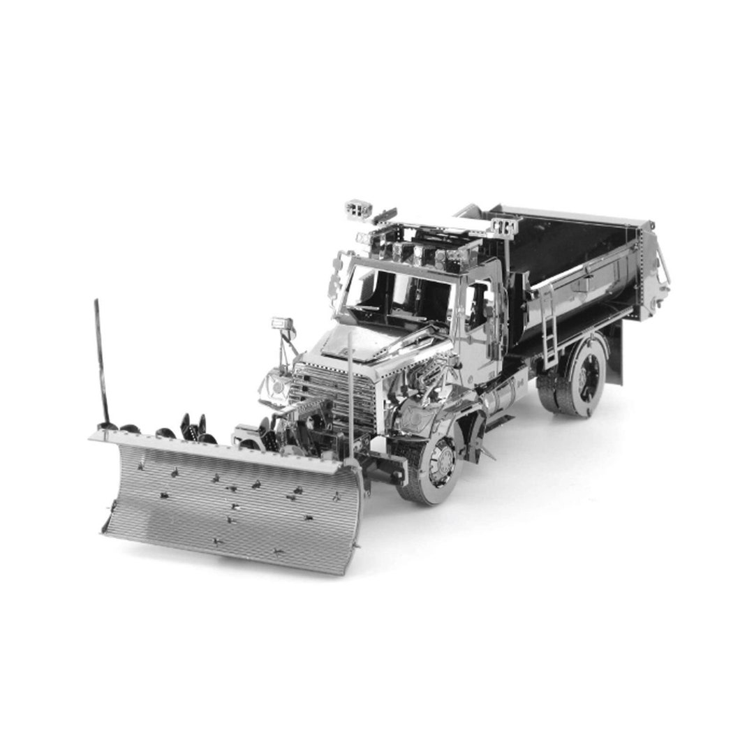 Snow Plough Truck Lorry Car Vehicle Metal Model Kit 3d Puzzle Gadget ...