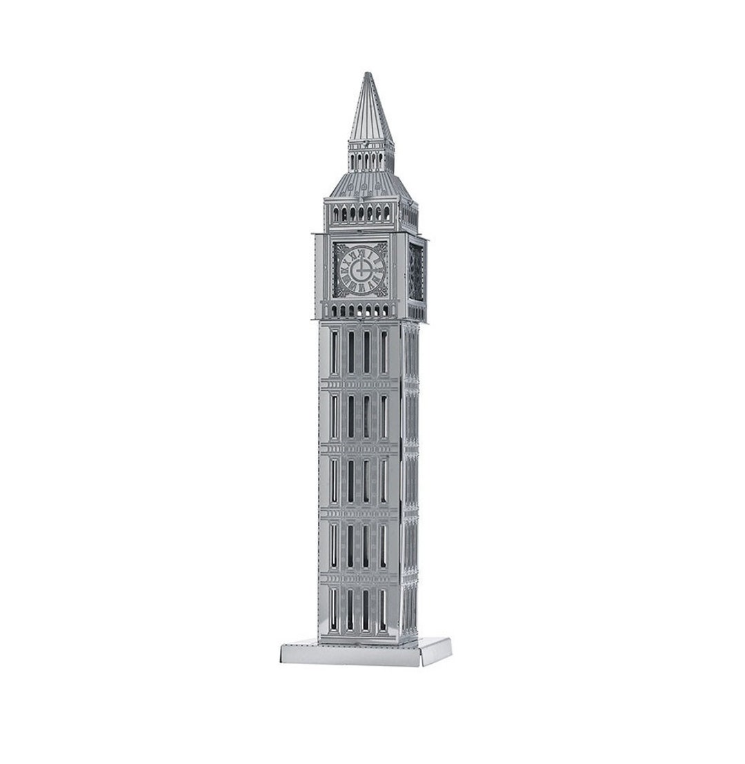 Big Ben London Buildings Landmarks Monuments Metal Model Kit 3d Puzzle ...