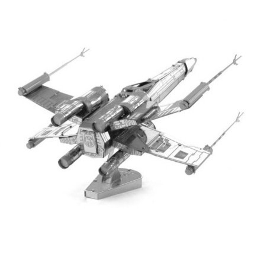 Star Wars X-wing Fighter Craft Metal Model Kit 3d Puzzle Gadget Fathers ...