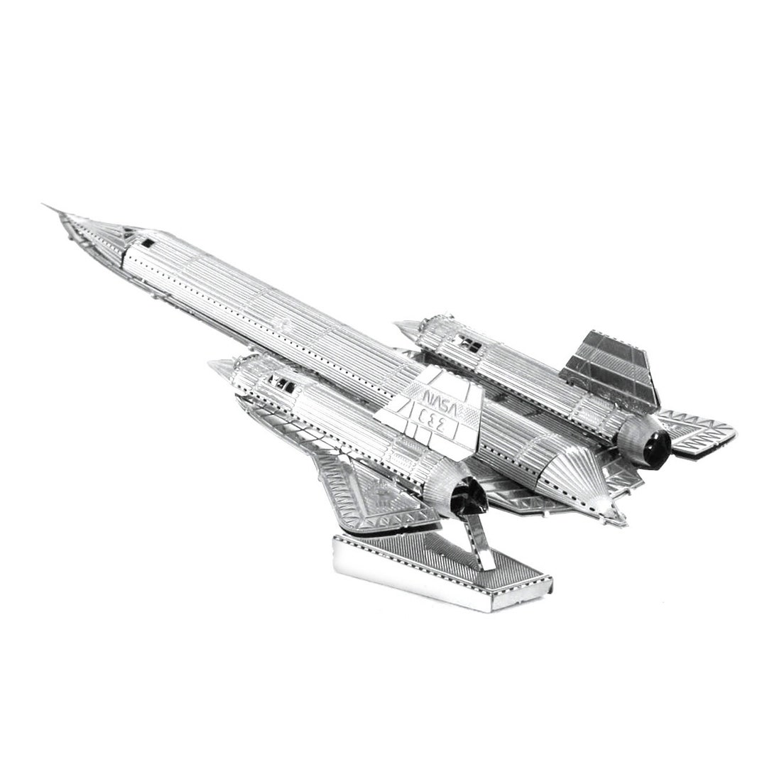 SR-71 Blackbird Aeroplane Plane Aircraft Metal Model Kit 3d Puzzle ...