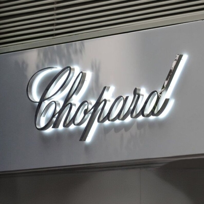 Custom Business Sign, Business Sign, Backlit Sign, Wall Logo Sign ...