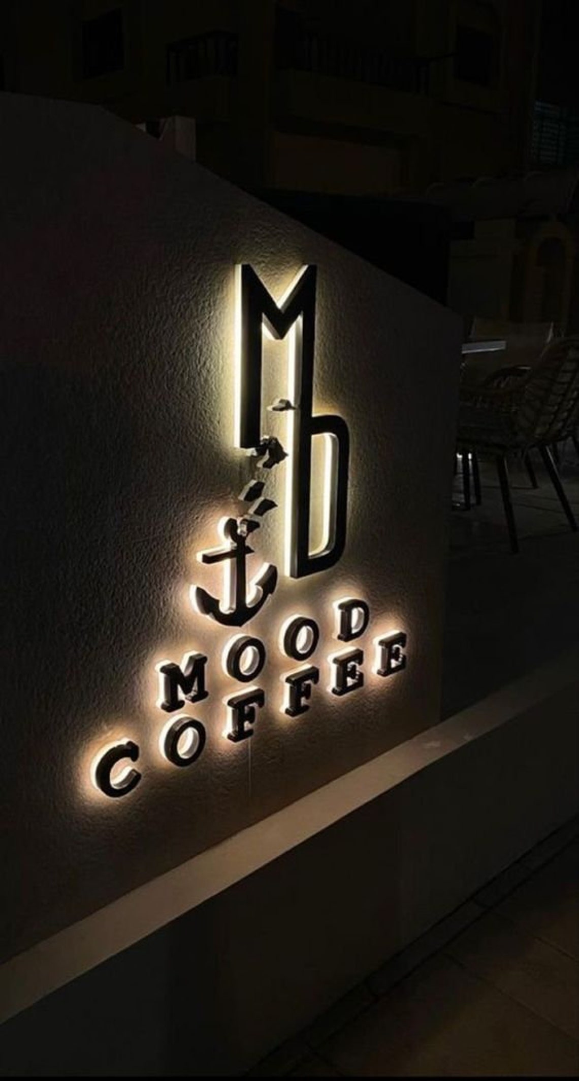 Custom Backlit Sign Business Sign Wall Logo Sign 3D Logo Custom Sign ...
