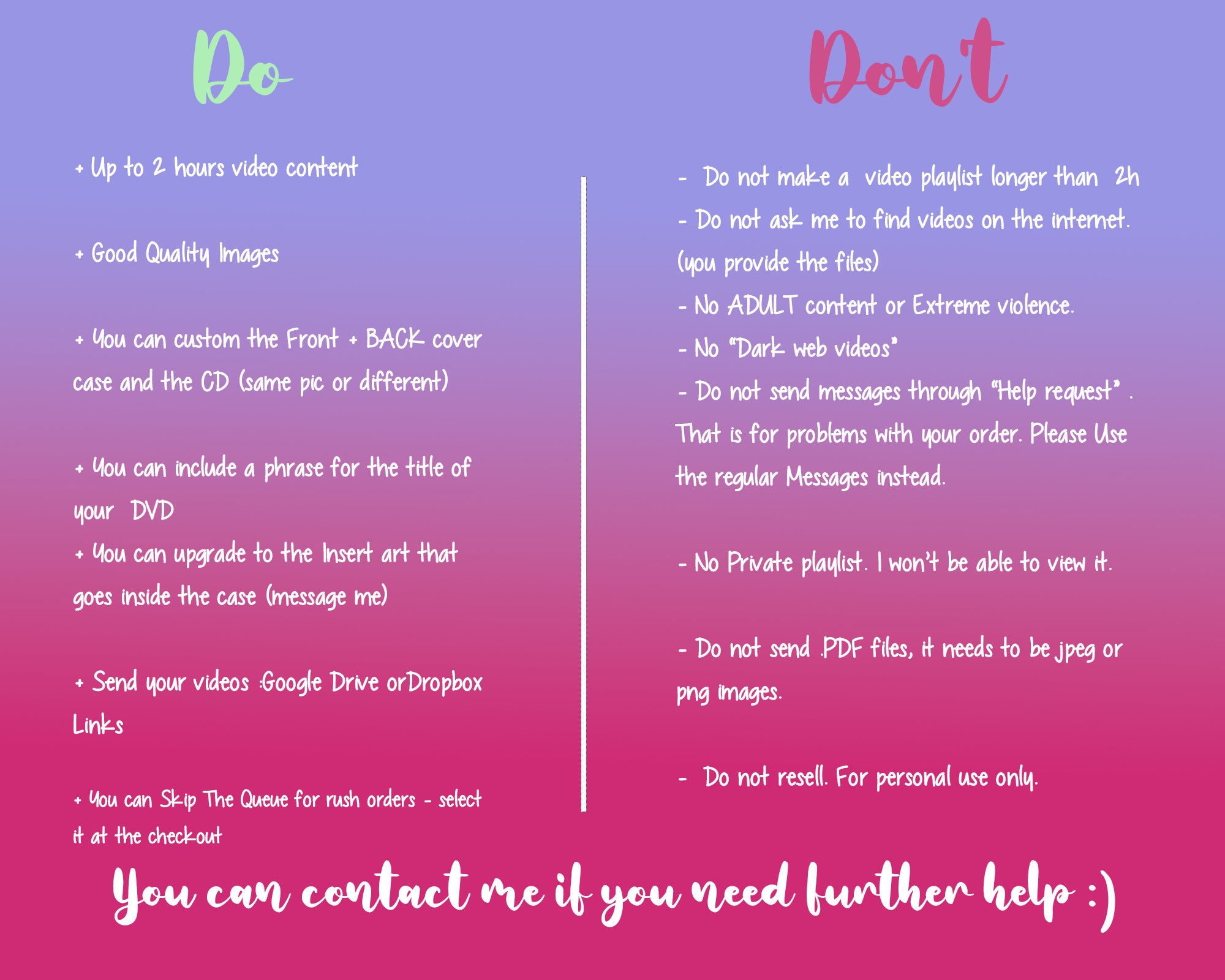 Your Custom DVD & Case Any Video Dvds Burning Service, Fast and Hassle ...