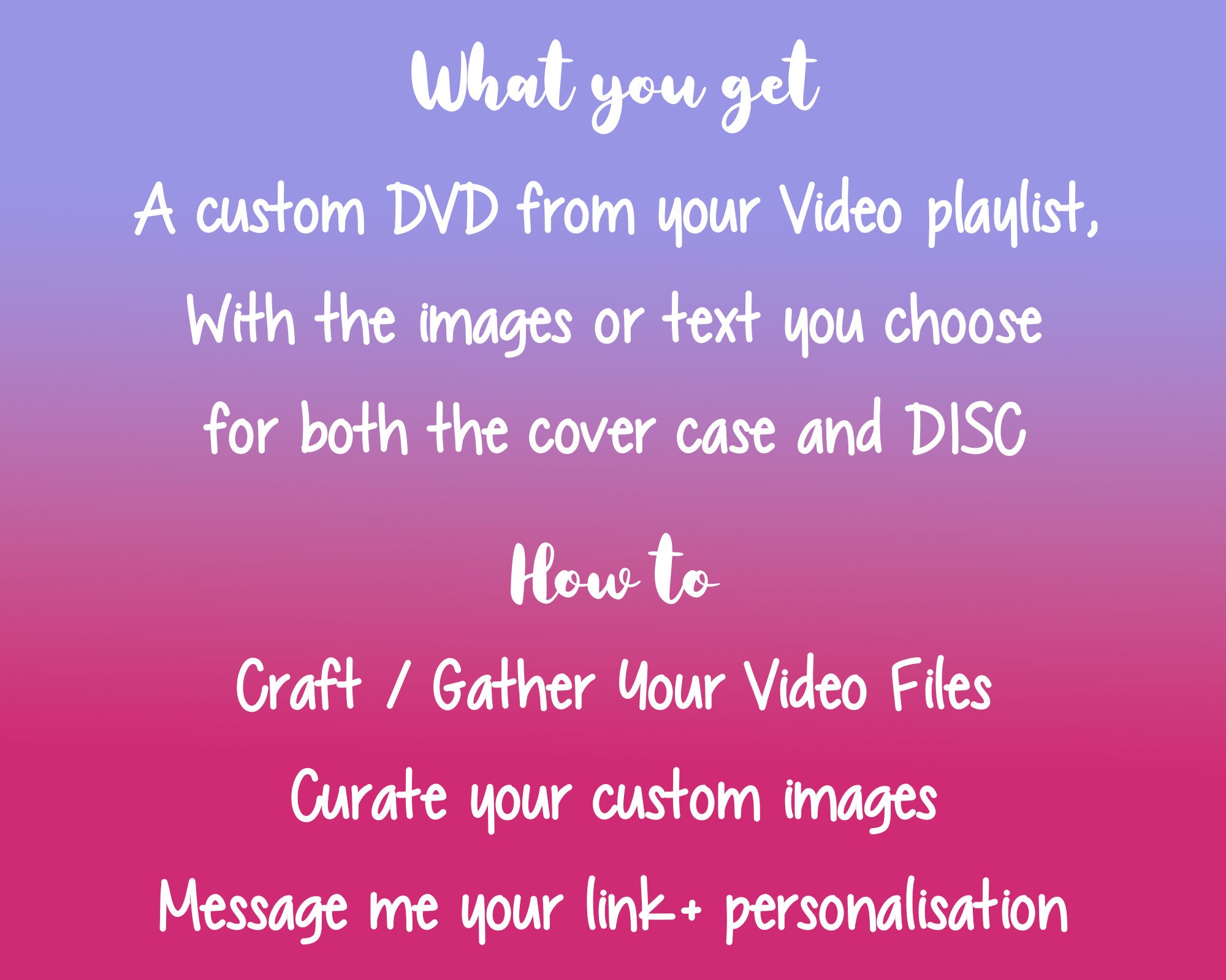 Your Custom DVD & Case Any Video Dvds Burning Service, Fast and Hassle ...