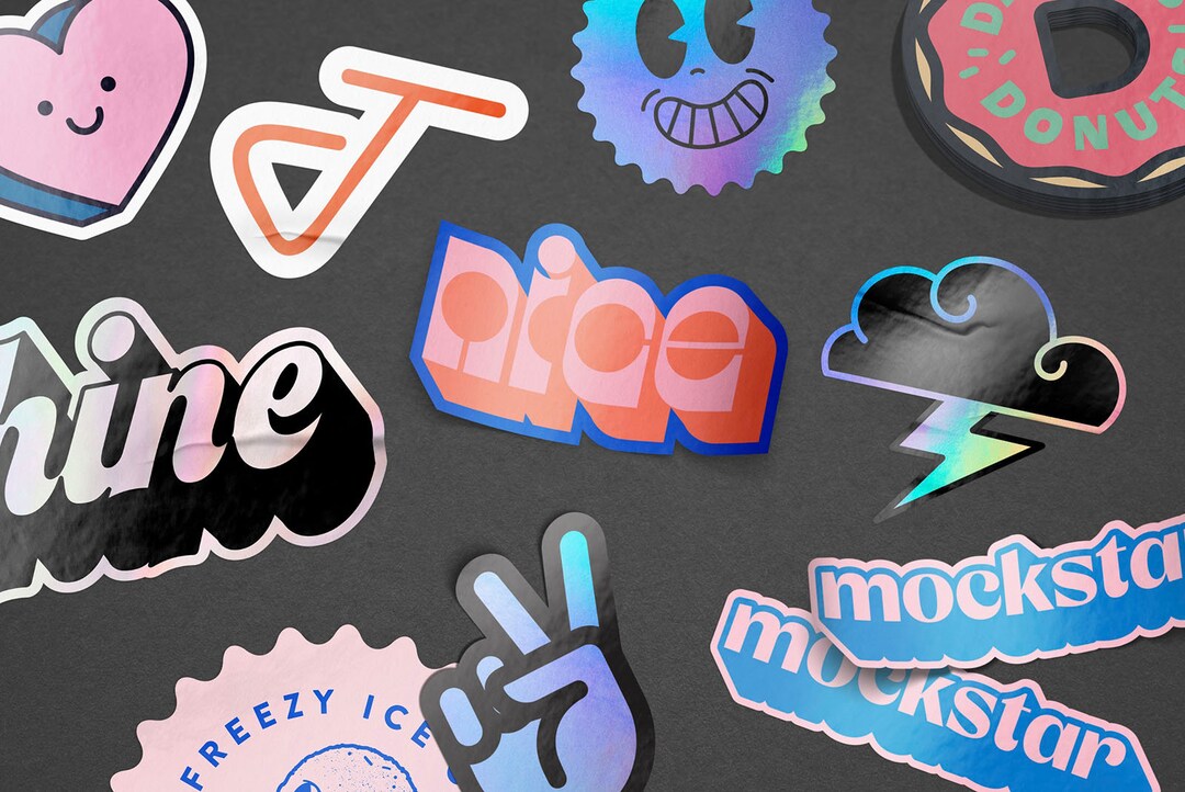 Custom Vinyl Stickers: Personalized Name & Message Decals - Etsy