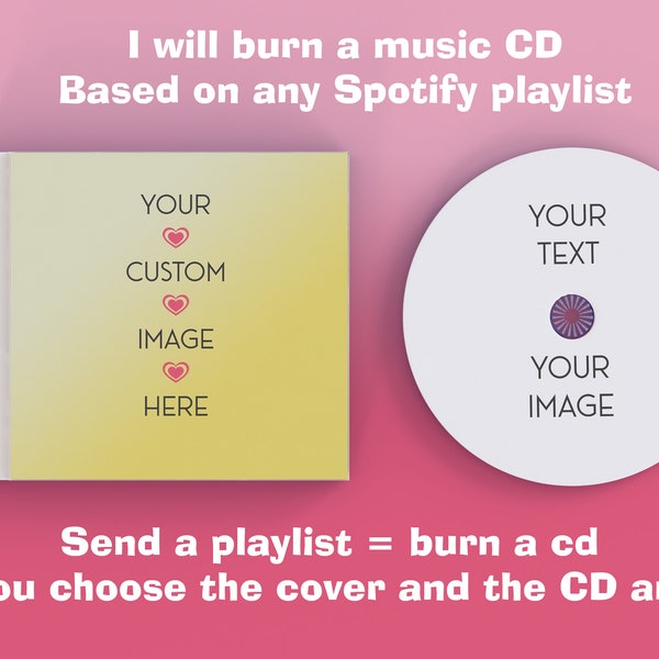 Custom Cd Cases - Etsy