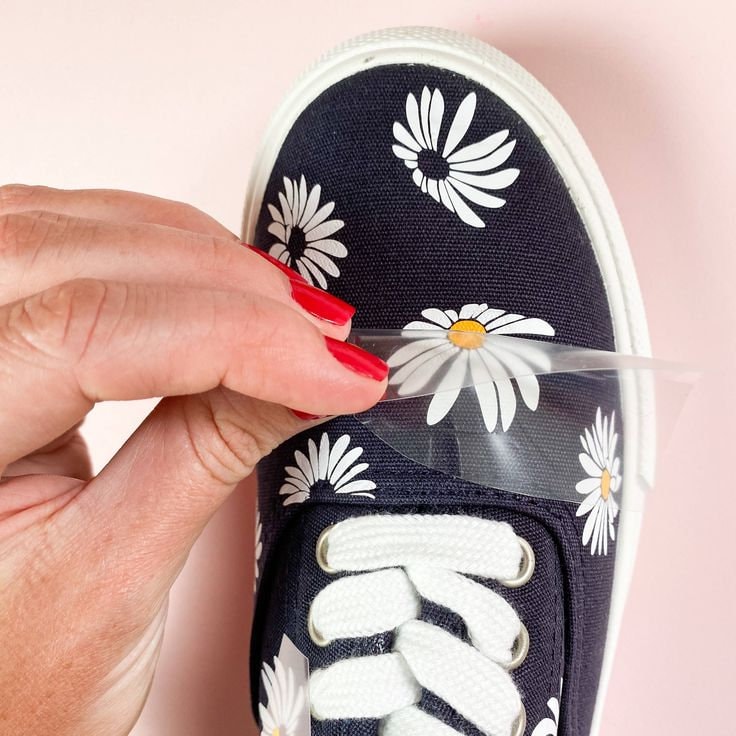 Custom Graphic Design Shoes - Iron-on Textile Vinyl -design Your Own ...