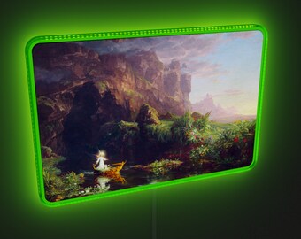 Backlit Art Painting - Etsy